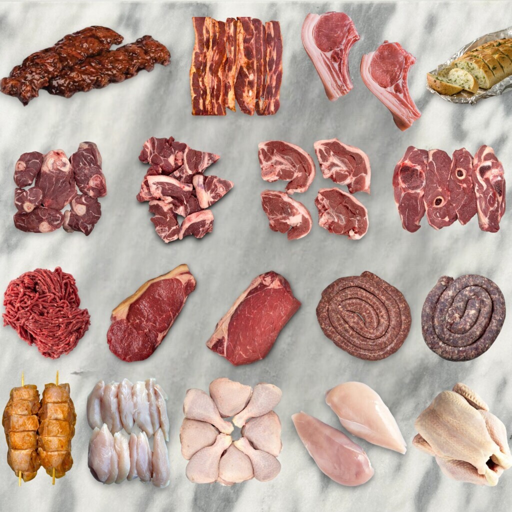 January Weekly Hamper (with Free Range Chicken) – BraaiBox